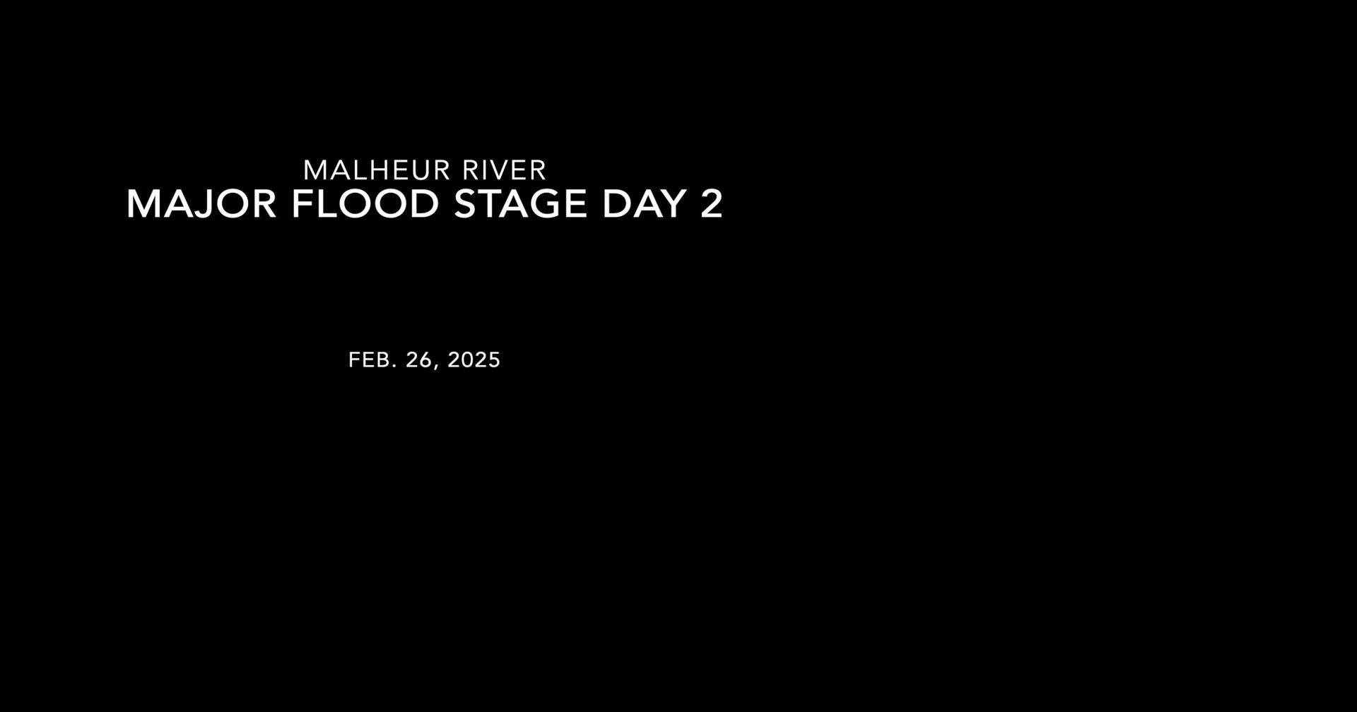 Malheur River major flooding - Feb. 26 | | argusobserver.com