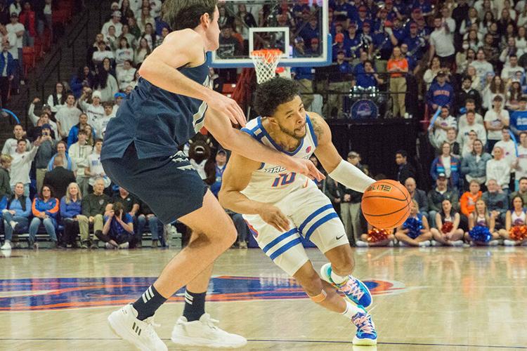 Broncos claim first in Mountain West standings with rout of Nevada ...