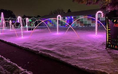 Family works on synchronized Christmas light display for months ...