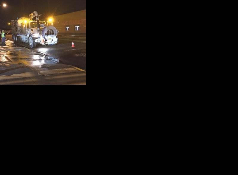 UPDATE: Crews near fix on water main; water outage in small area ...