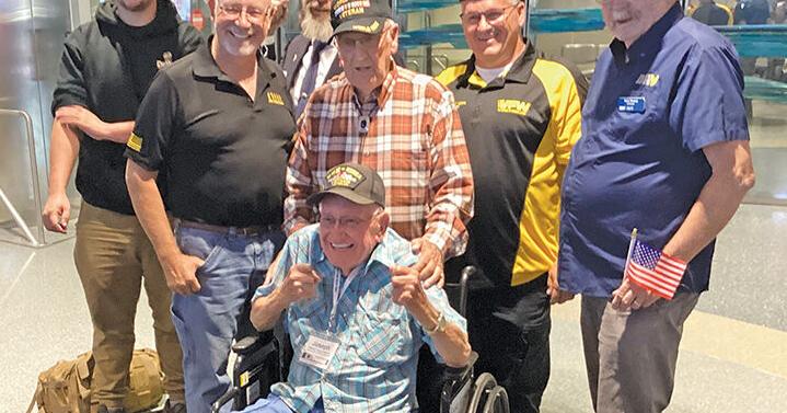 Fruitland's Joseph Katancik returns from honor flight | Local News ...
