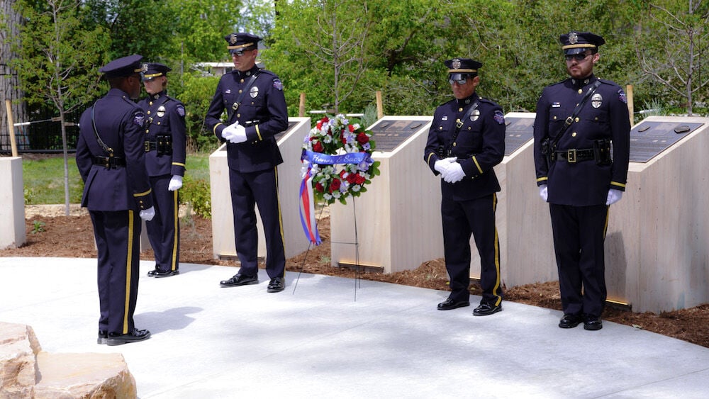 Arvada Police dedicate newly completed Honor Garden | News ...