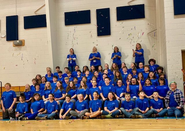 Blue Ridge Elementary celebrates their 2021 Blue Ribbon School title ...