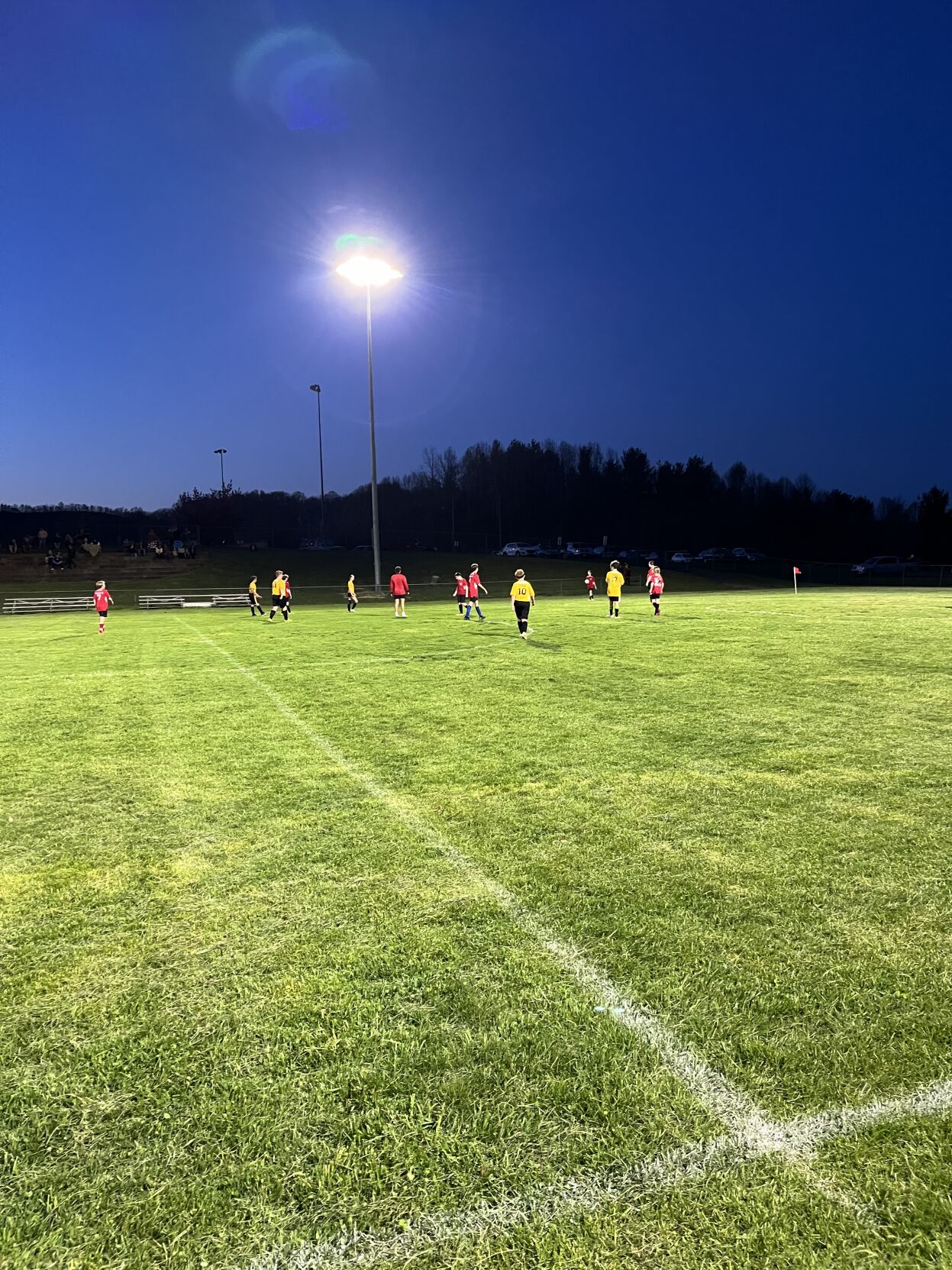 New LED lighting installed at Family Central field | Sports ...