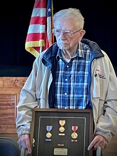 NC DMVA awards Asiatic-Pacific Campaign Medal to NC World War II ...