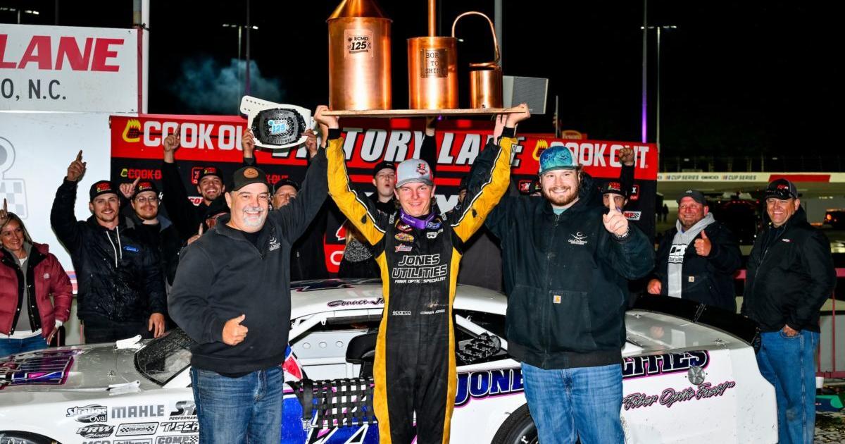 Conner Jones prevails in thrilling ECMD 125 at North Wilkesboro ...