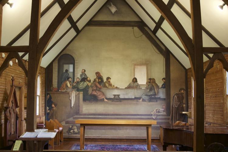 Iconic Ashe County fresco paintings still bring visitors to the High ...