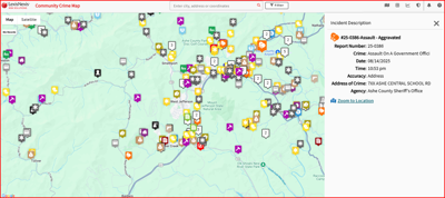 ACSO announces launch of Ashe County Community Crime Map | News ...