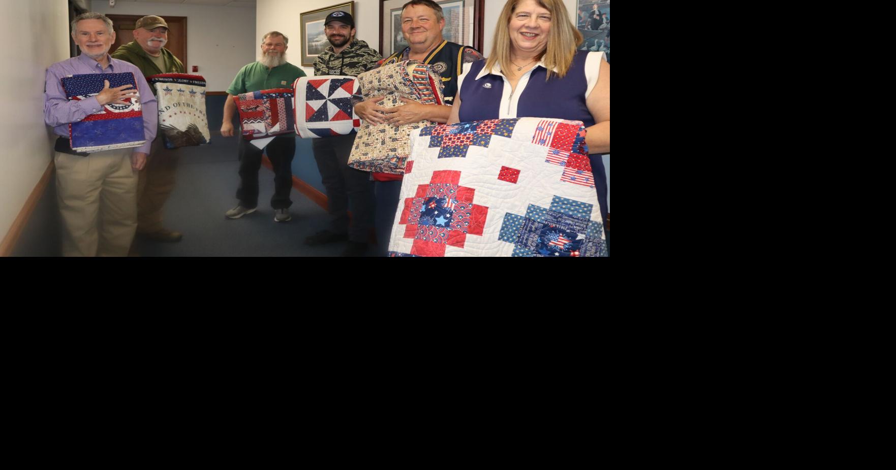 Ashe County Piecemakers Quilt Guild presents quilts to veterans ...