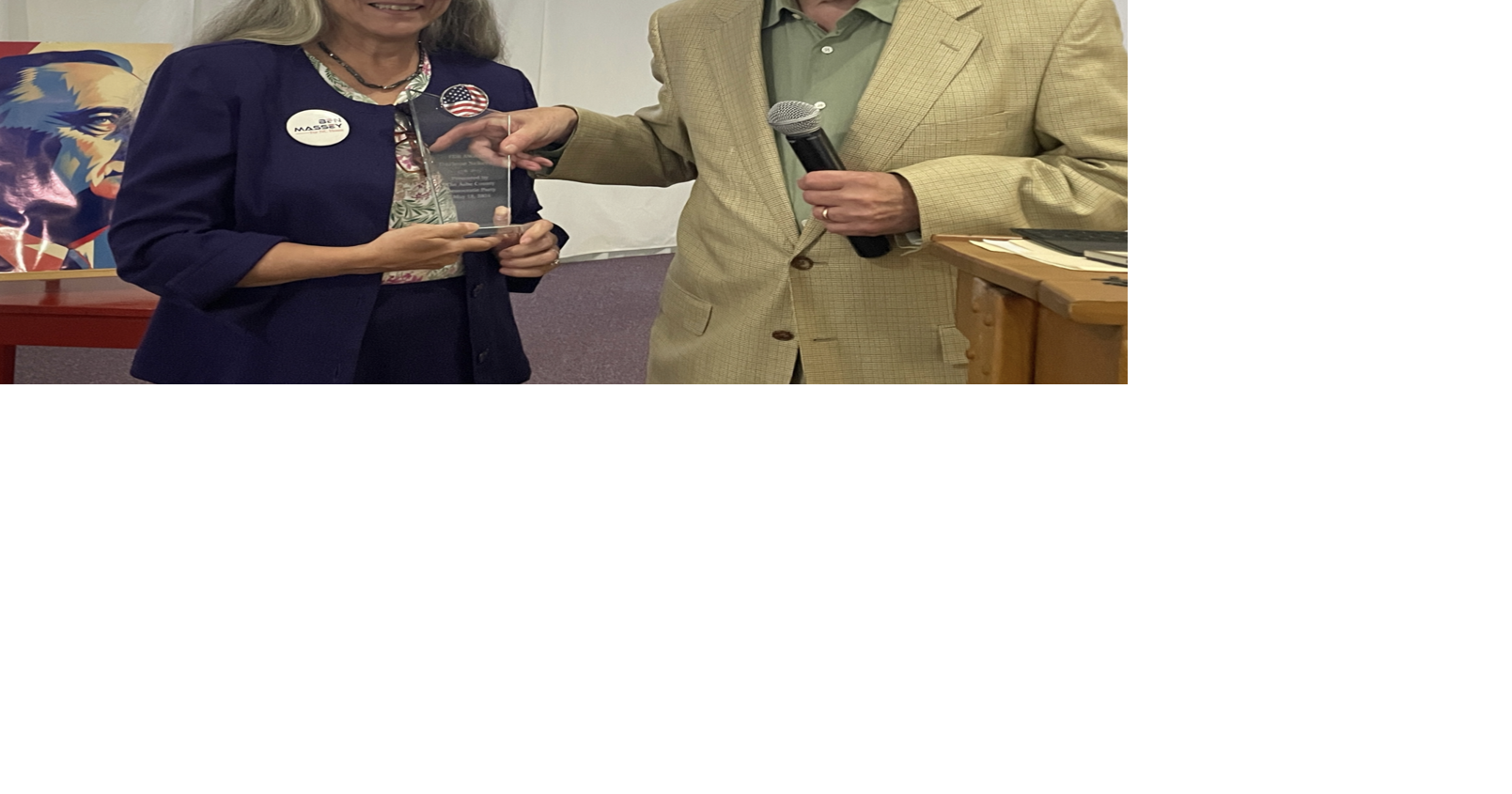 President of the Democratic Women of Ashe receives FDR Award ...