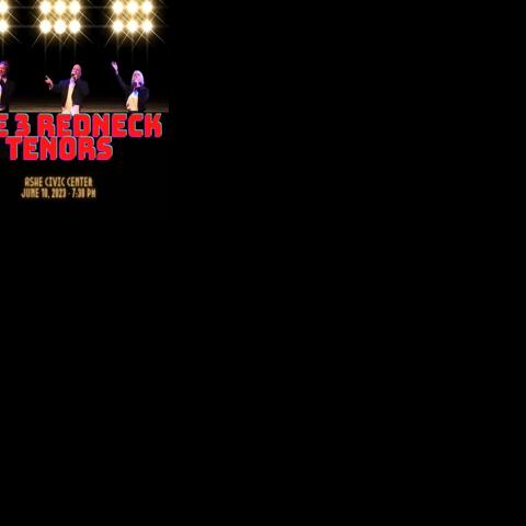 3 Redneck Tenors – Broadway Bound Onstage at the Ashe Civic Center June ...