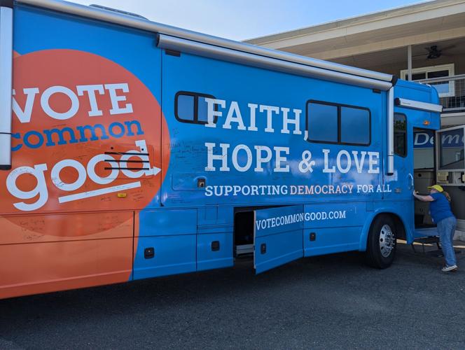 Vote Common Good holds Faith and Democracy Rally in West Jefferson ...