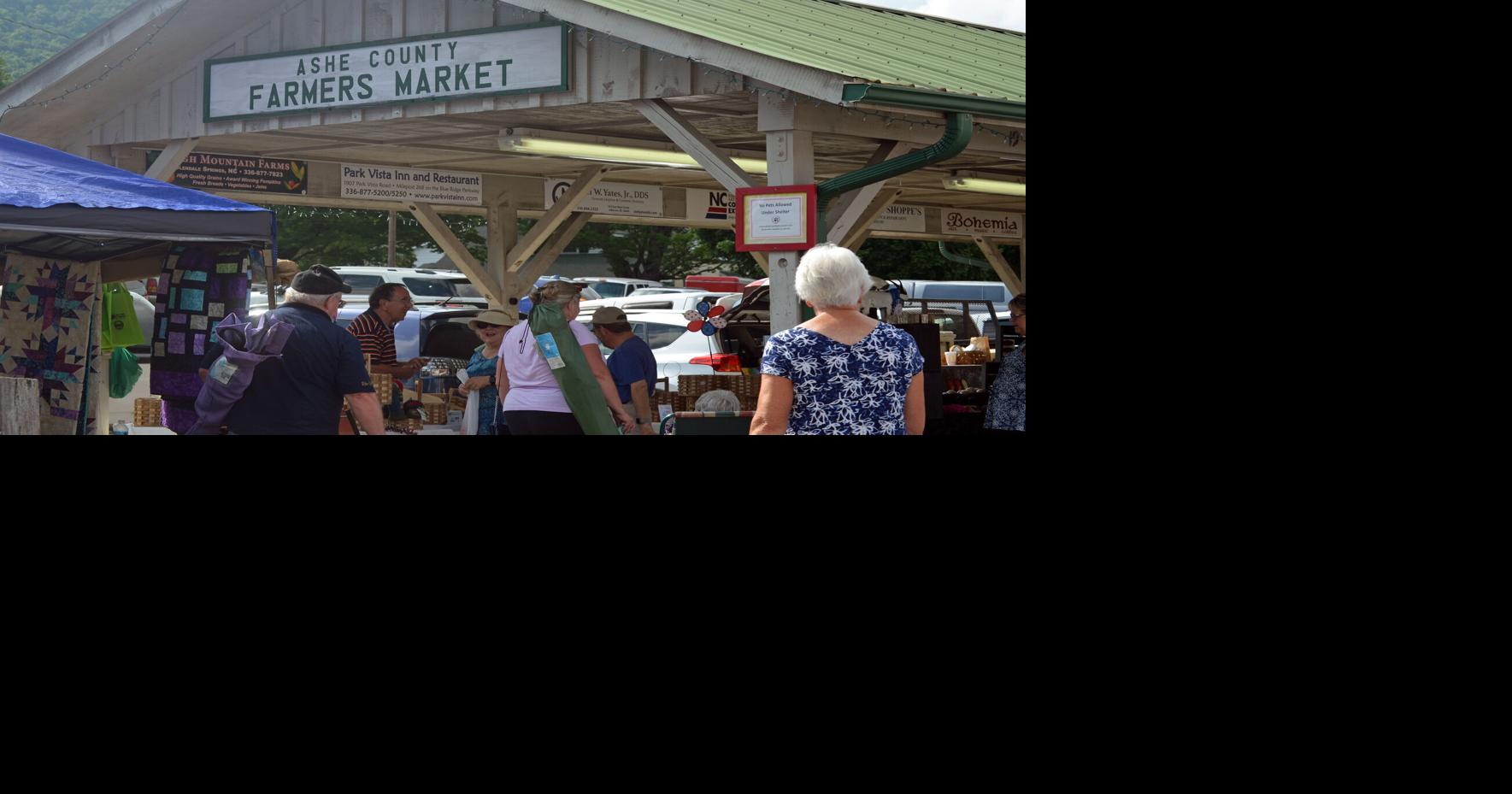 Ashe County Farmers Market open for Christmas in July ...