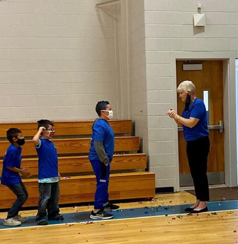 Blue Ridge Elementary celebrates their 2021 Blue Ribbon School title ...