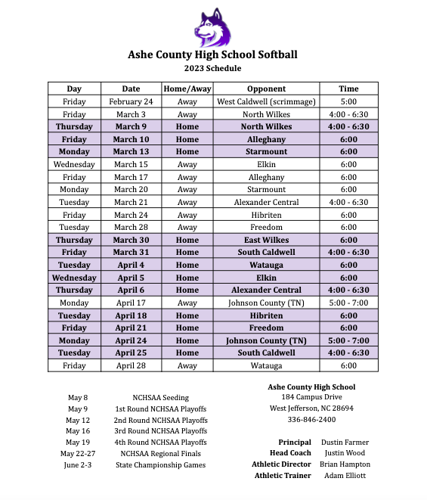 Mark you calendars for these ACHS spring sports | Sports ...