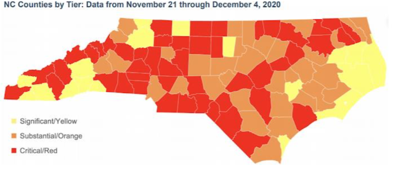 394,990 laboratory confirmed cases of Covid-19 in NC, 111 active cases ...