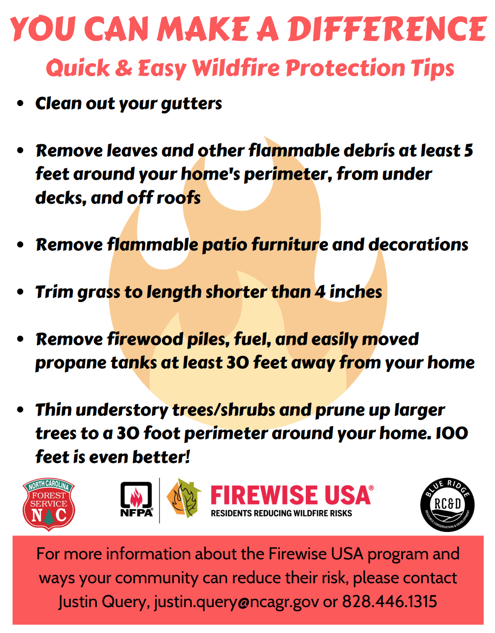 N.C. Forest Service offers wildfire protection tips | News ...