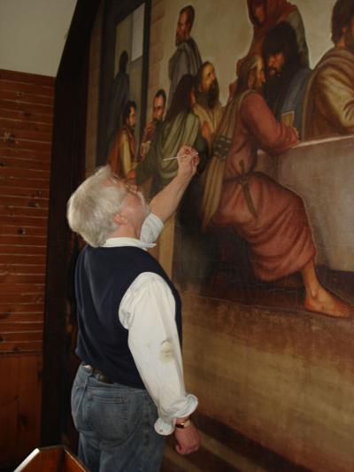 Fresh Paint:Frescoes painter Ben Long returns to Ashe | News ...