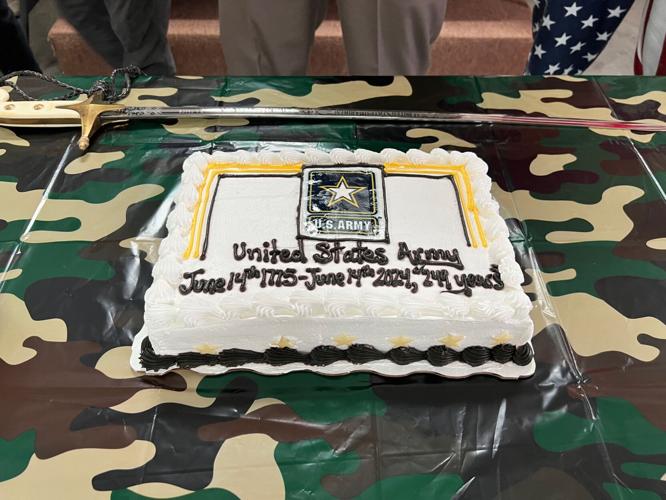 VFW Post 7946 commemorates U.S. Army's birthday with ceremonial cake ...