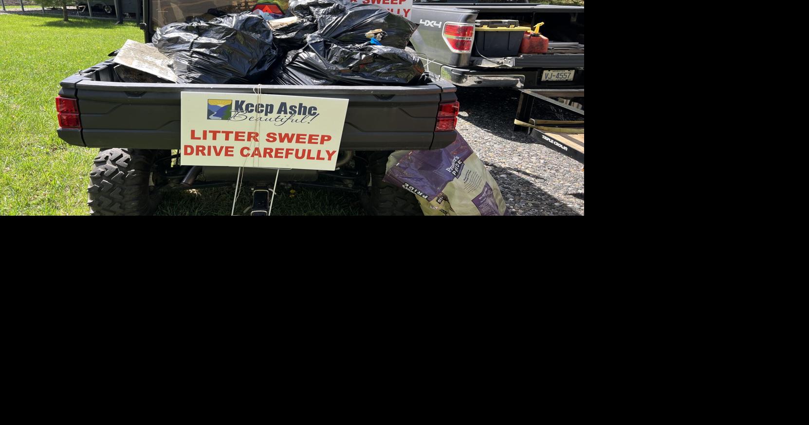 Keep Ashe Beautiful litter sweep removes 18,000 pounds of trash ...
