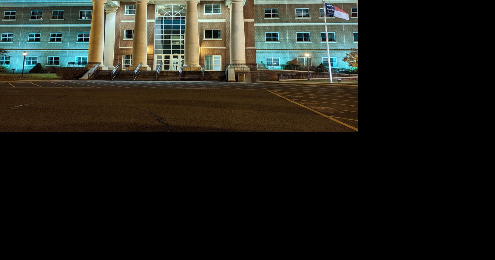 Operation Green Light: Ashe County Courthouse shining green lights in ...