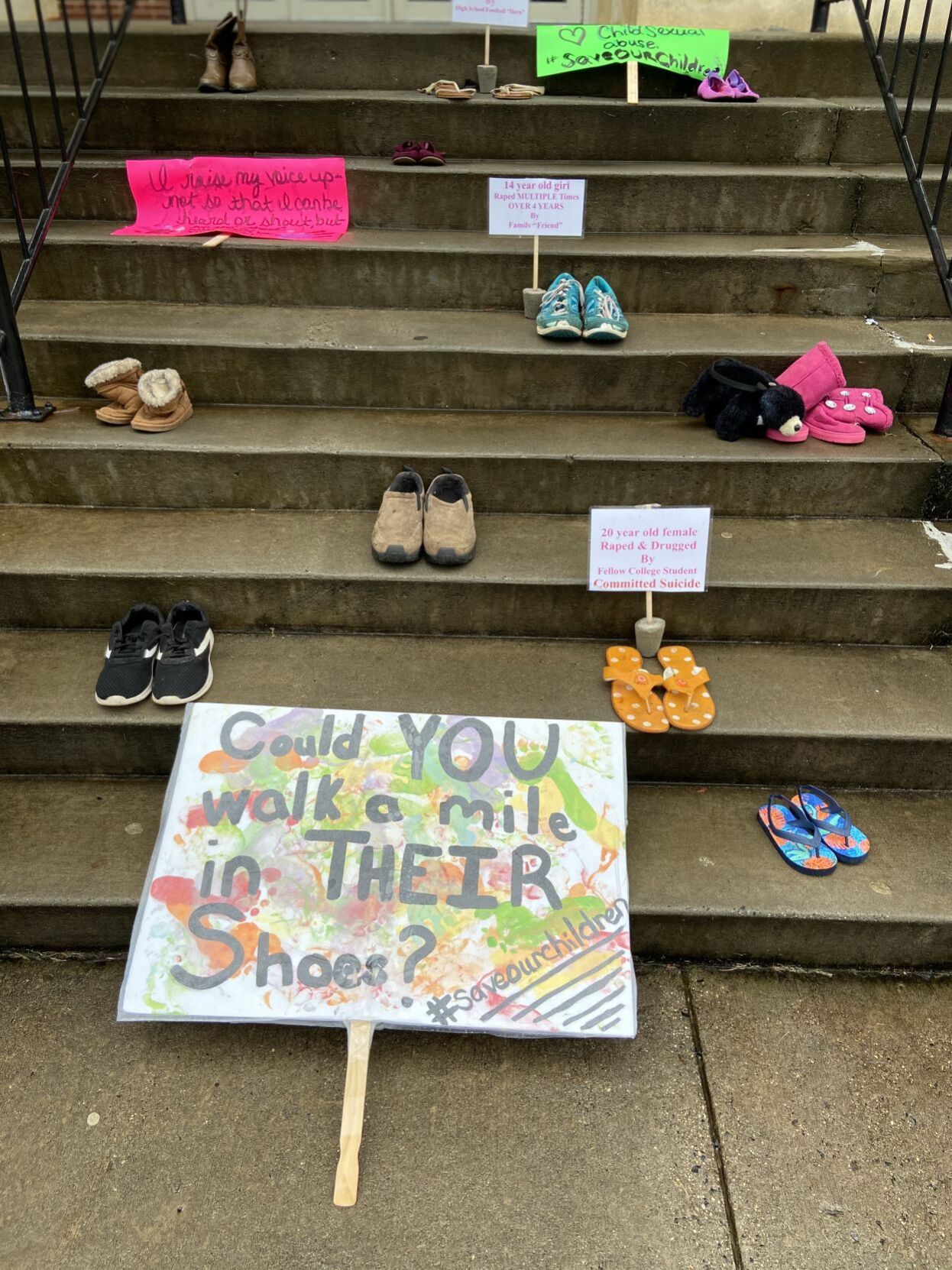 Community members march to 'Save Our Children' | Community ...