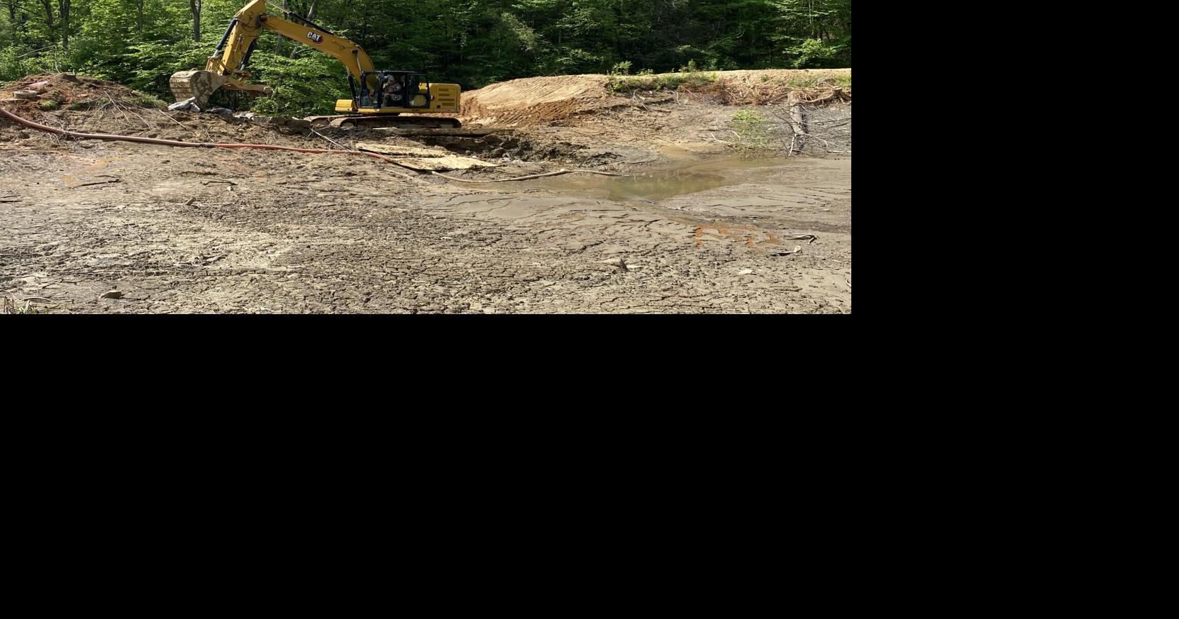 Cranberry Creek dam removed to restore brook trout habitat, improve the Mountains-to-Sea Trail ...