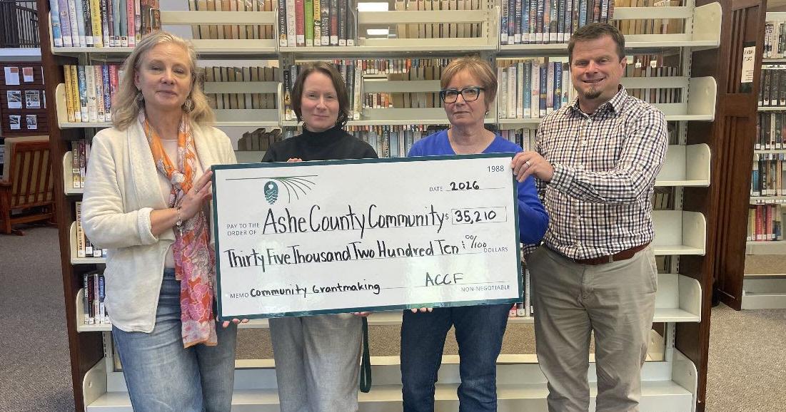 Ashe County Community Foundation awards more than $35,000 in grants ...