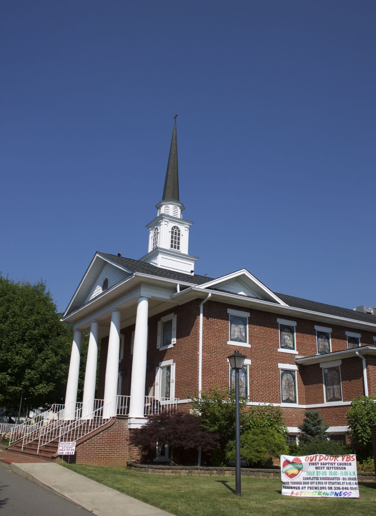 Field of fellowship: West Jefferson First Baptist Church holds outdoor ...