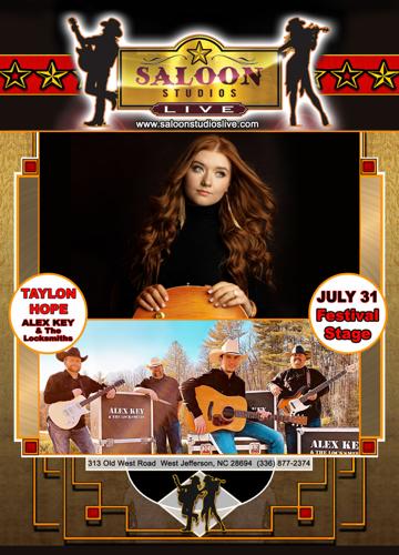 Saloon Studios Live Presents Taylon Hope with Special Guest, Alex Key ...