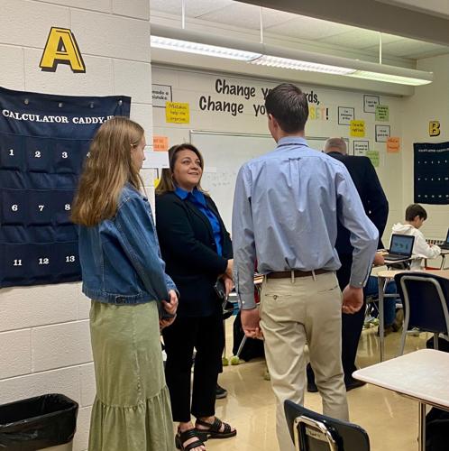 Highlighting ACMS: Board of Education tours middle school with students ...
