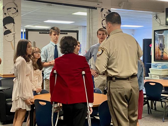 Highlighting ACMS: Board of Education tours middle school with students ...