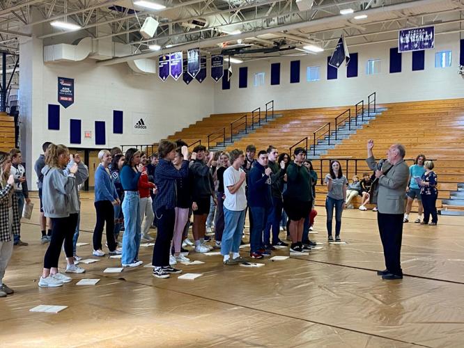 Highlighting ACHS: BOE tours Ashe County High School on College and ...