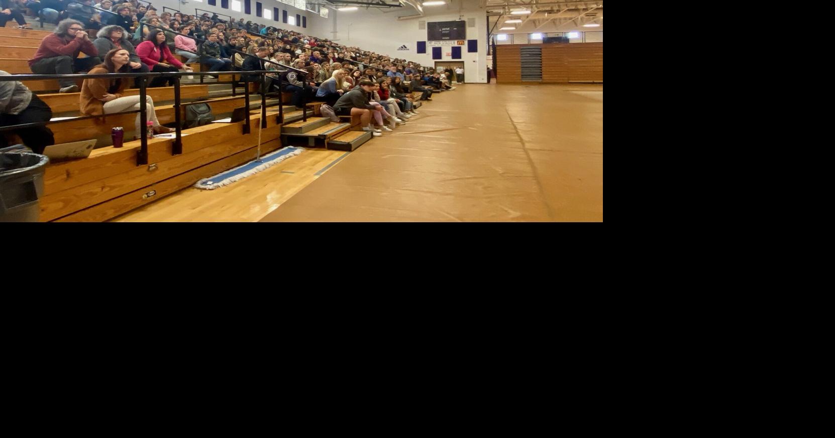 Highlighting ACHS: BOE tours Ashe County High School on College and ...