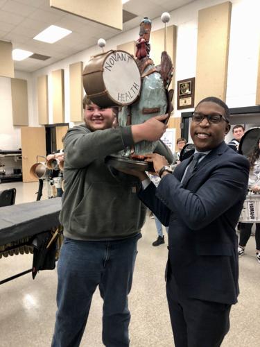 Ashe County High School Husky Vanguard Marching Band celebrates ...