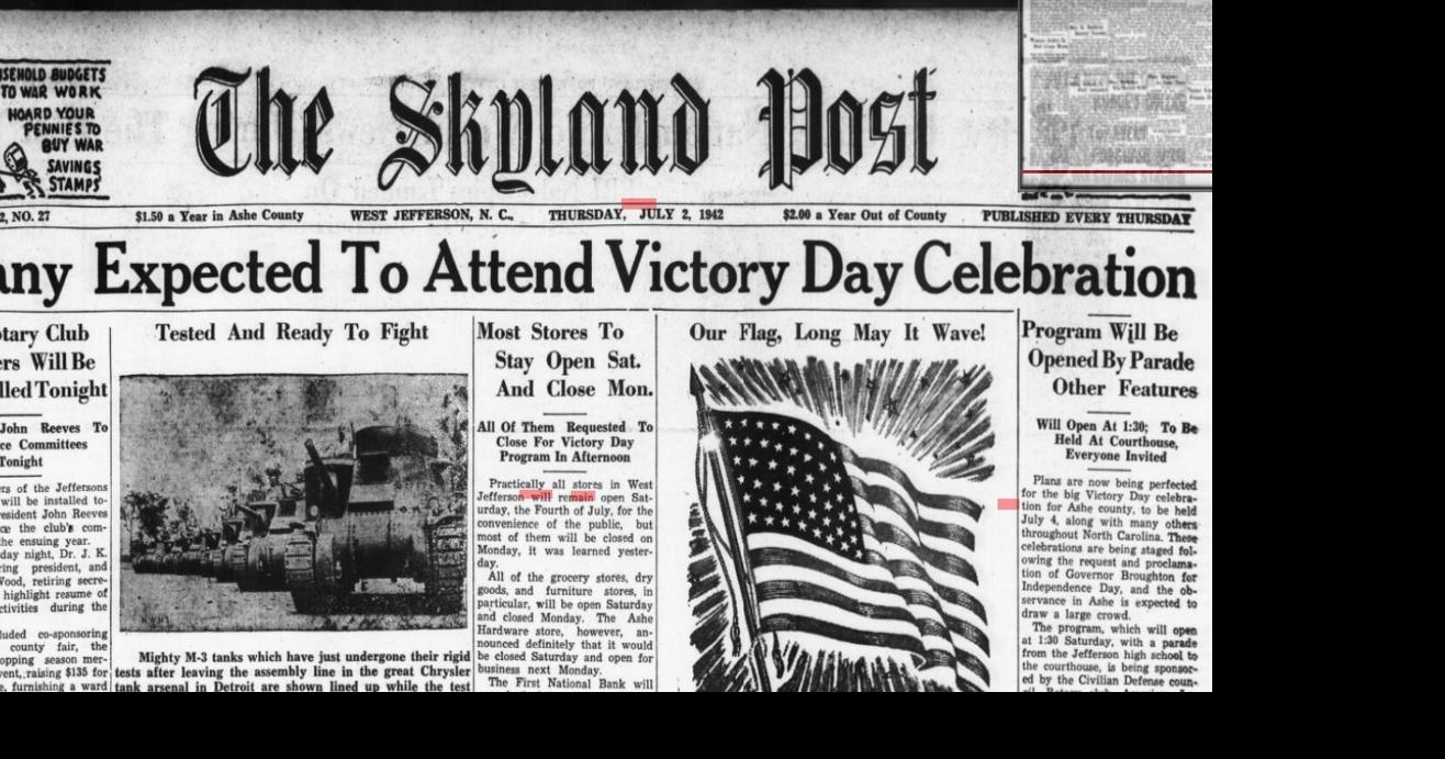 When the Fourth of July became 'Victory Day' | News | ashepostandtimes.com