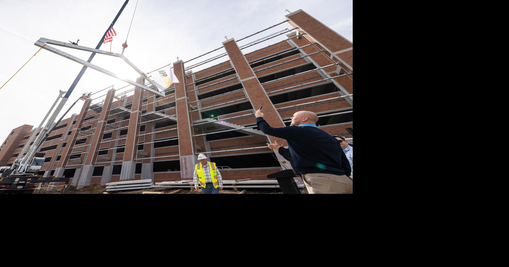 App State’s Holmes Convocation parking deck expected to be complete by ...