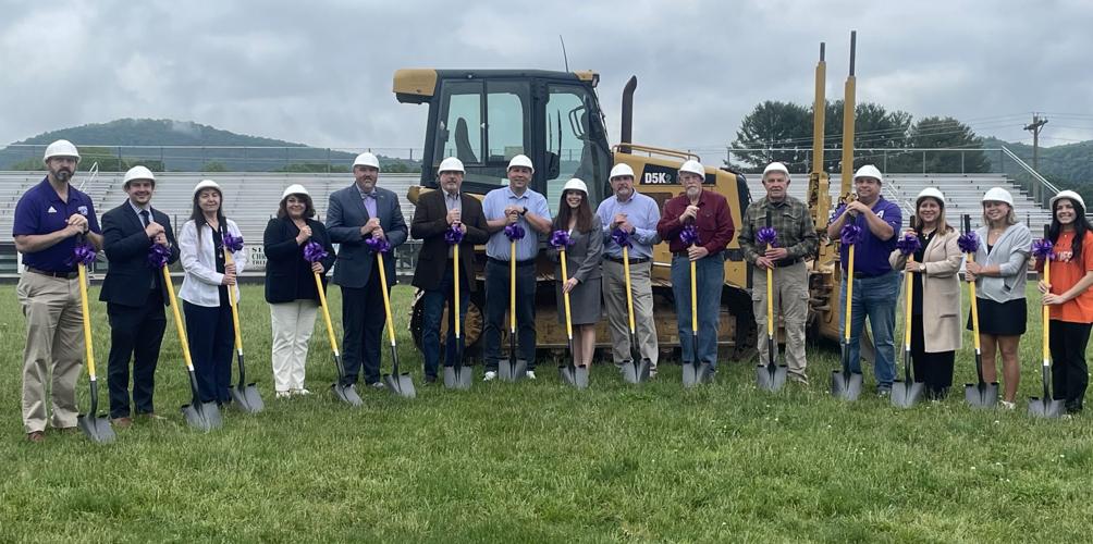 Groundbreaking ceremony celebrates new high school football field ...