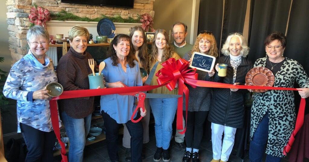 Pottery By Suz welcomed to Ashe with ribbon cutting | Community ...