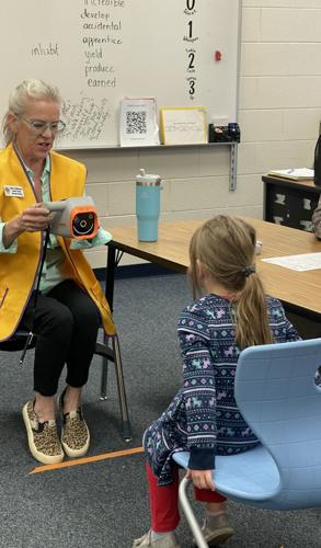WJ Lions Club sponsor vision screening for Ashe elementary students ...