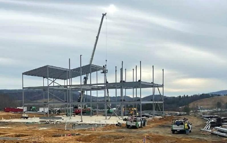 New Ashe County Middle School rises near Mt. Jefferson, marking last ...