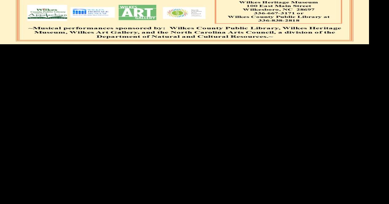 Special music during the Peach Festival at the Wilkes Heritage Museum ...