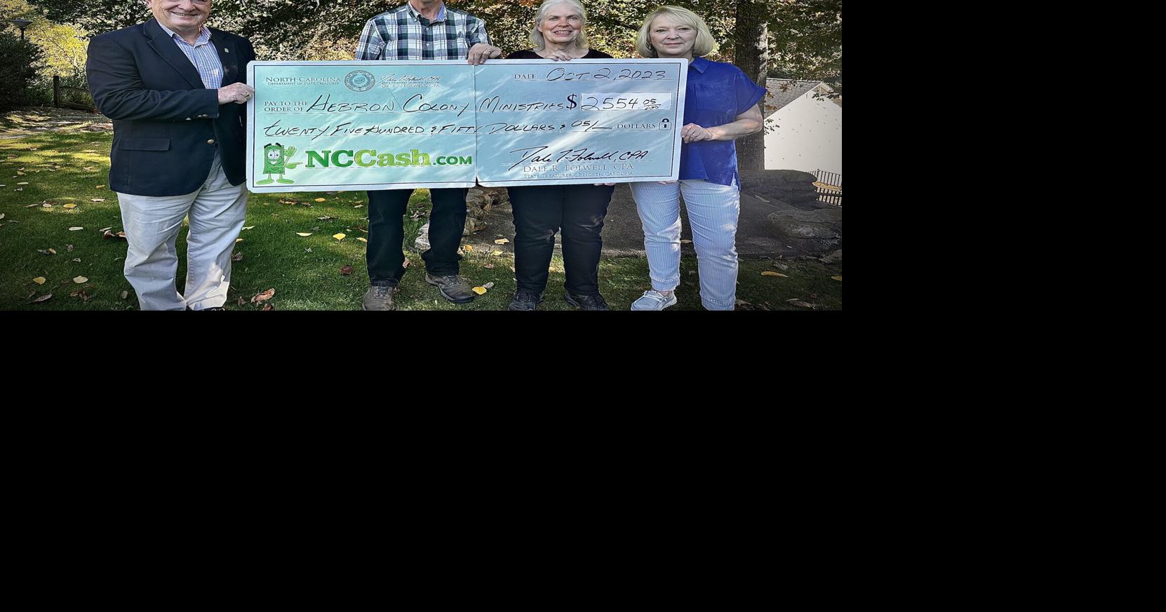 Hebron Colony Ministries’ Recovery Center receives $2,500 from ...