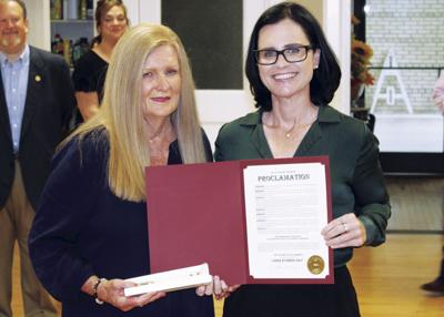 Rushing presented key to city, honorary citizenship for service | News ...