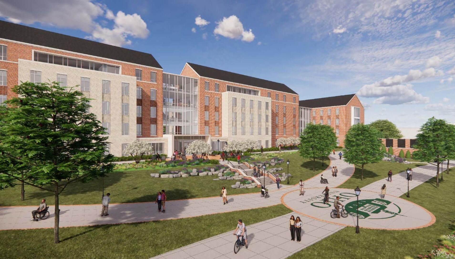Ohio University's Roderick J. McDavis Residence Hall to open in August ...