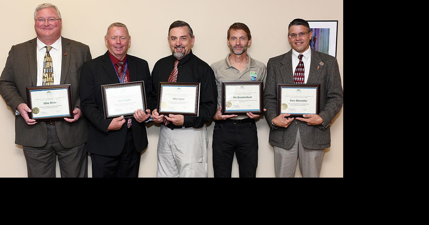 5 inducted into Hocking College Natural Resources Hall of Fame | News ...