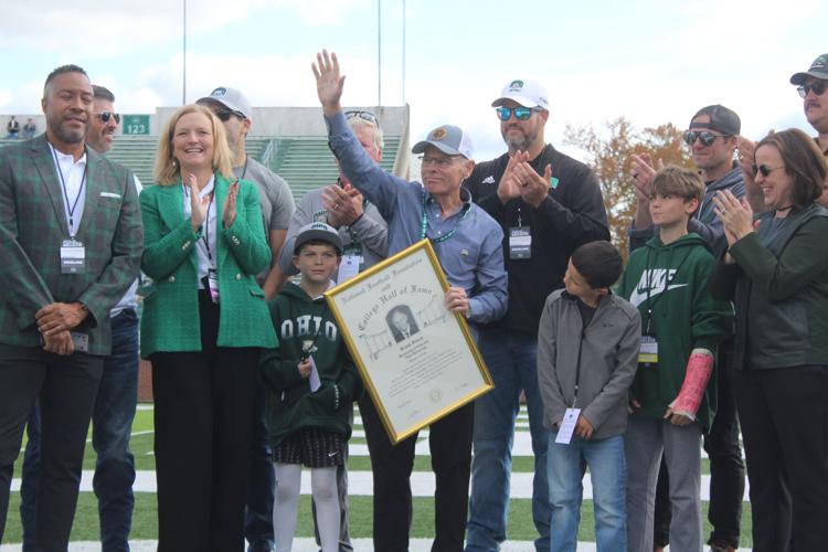 Frank Solich honored before entrance to College Football Hall of Fame ...
