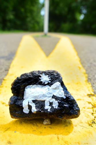 Find a rock, hide a rock: Positivity trend finds its way to Athens ...