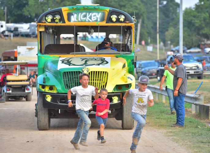 Federal Hocking wins first ever school bus demolition derby | Athens ...