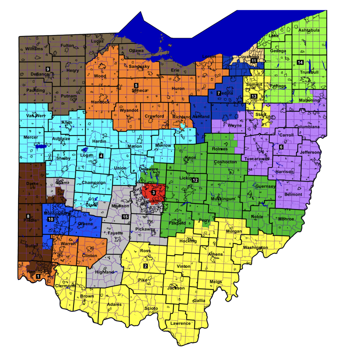 Ohio Redistricting Commission passes new congressional map favoring GOP ...